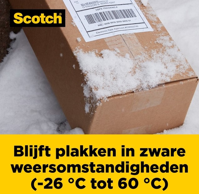 Verpakkingstape Scotch Box Lock 3950-EF 3 stuk 3 Rol bij Buropoint